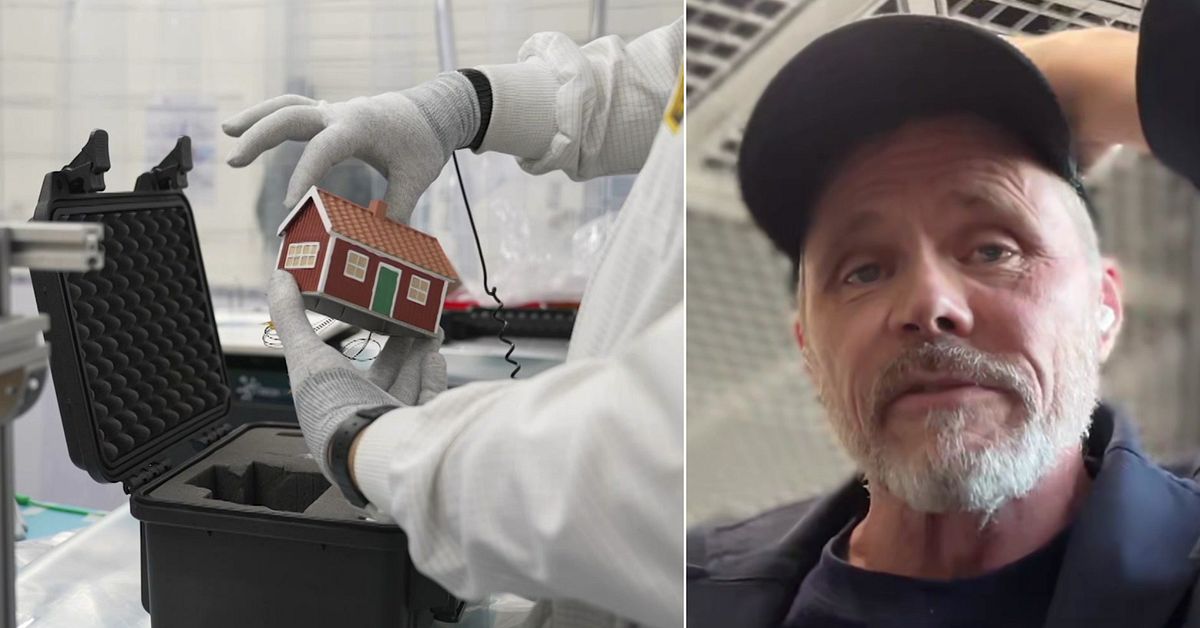 Genbergs röda stuga på månen: ”Inte på det sättet som planerat” | SVT ...