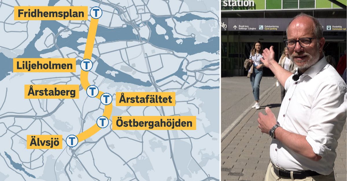 Byggstart närmar sig för nya gula tunnelbanan mellan Fridhemsplan och ...