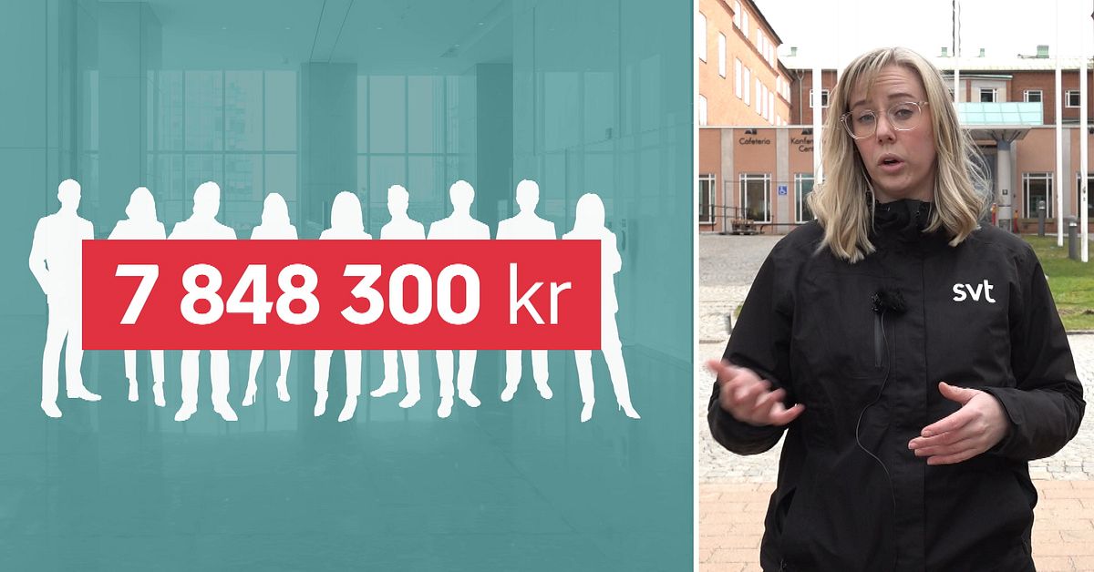 Notan för chefskarusellen i Region Blekinge: 7,8 miljoner | SVT Nyheter