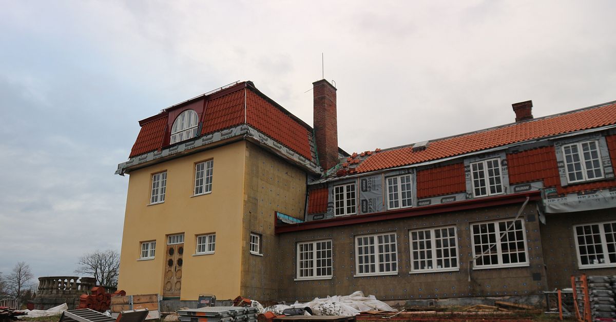 Renoveringen av Villa Fehr stoppad – får inte lägenheter sålda | SVT ...