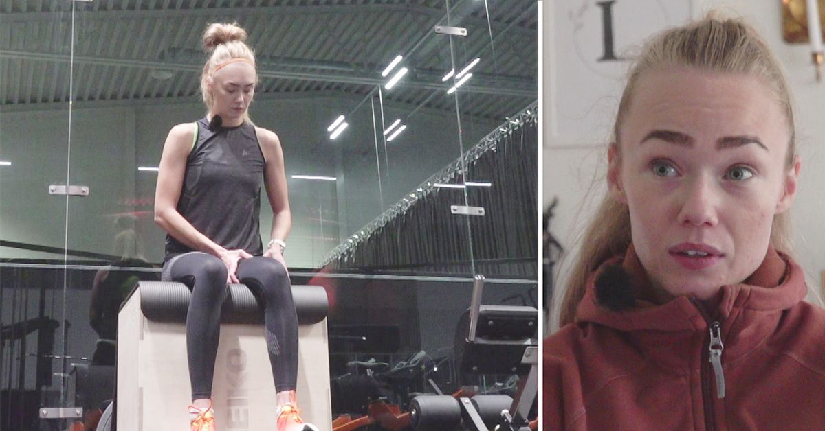 Över en natt slutade benen fungera – skidtalangen Ebba från Boden vägrar ge upp | SVT Nyheter