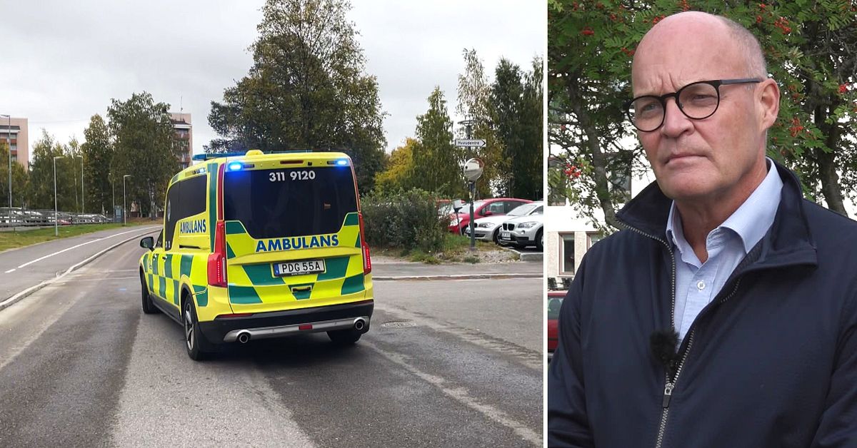 Massavhopp från ambulansen i Norrbotten | SVT Nyheter