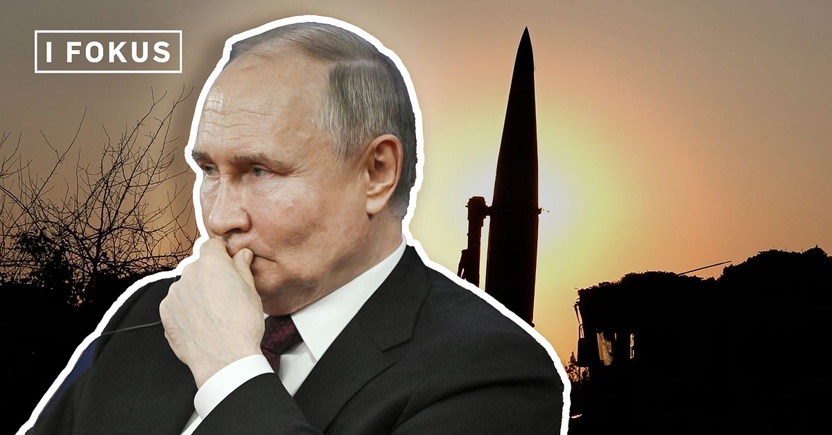 Hur Tomt är Putins Kärnvapenhot Svt Nyheter