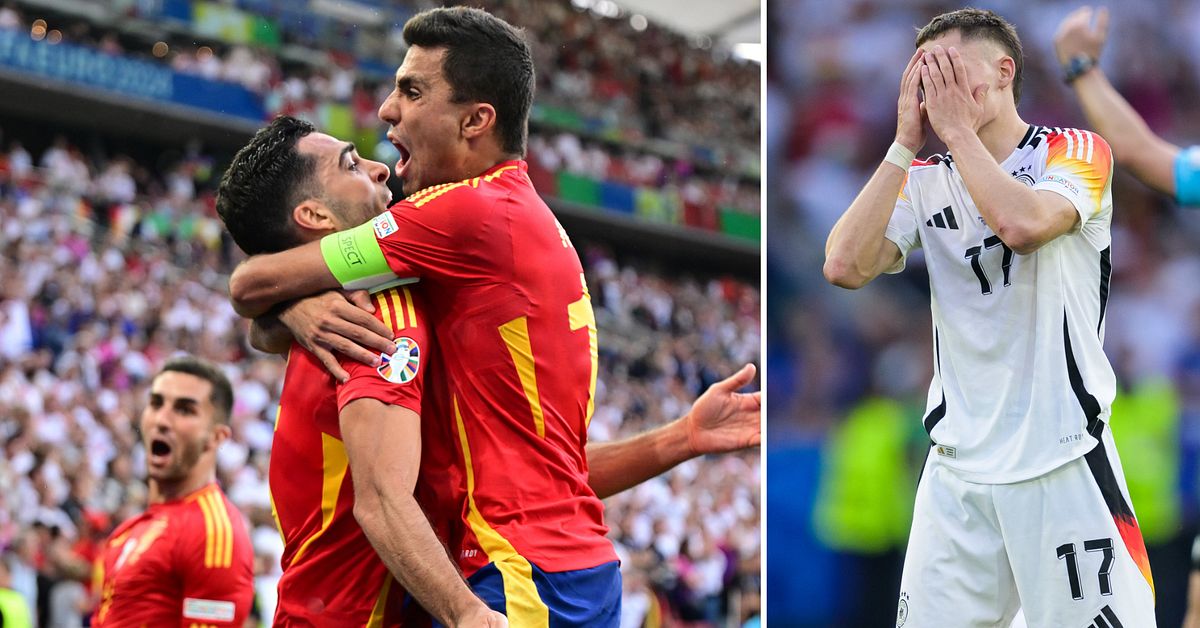 Fotboll: Spanien vann mot Tyskland efter mål i 119:e minuten – klart för semifinal | SVT Sport