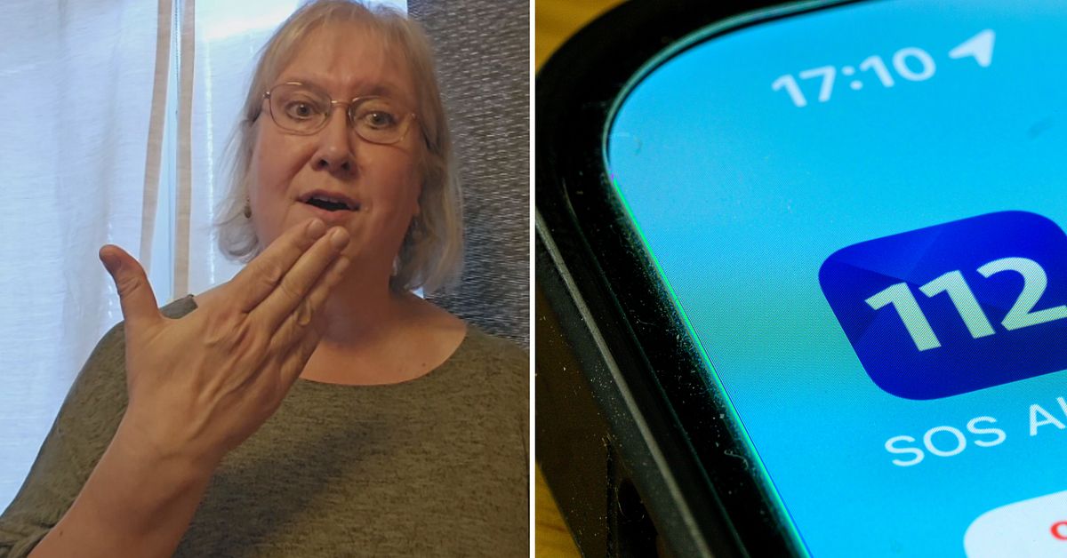 SOS alarm öppnar upp sms-funktion för alla | SVT Nyheter