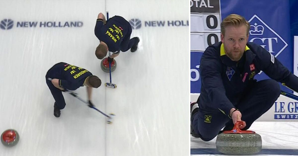 Curling: Lag Edin vann igen – besegrade Kanada i VM | SVT Sport