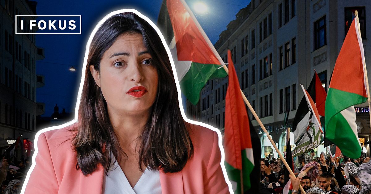 Är Palestinafrågan Nooshi Dadgostars akilleshäl? | SVT Nyheter