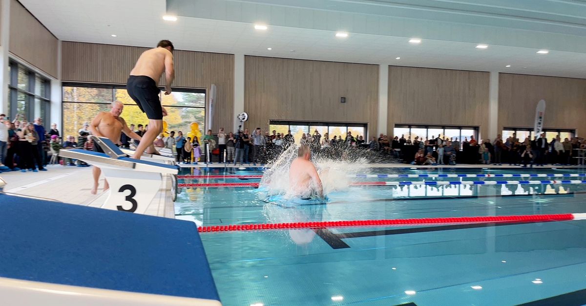 Följ med in i nya simhallen i Malung – kostat 250 miljoner kronor att ...