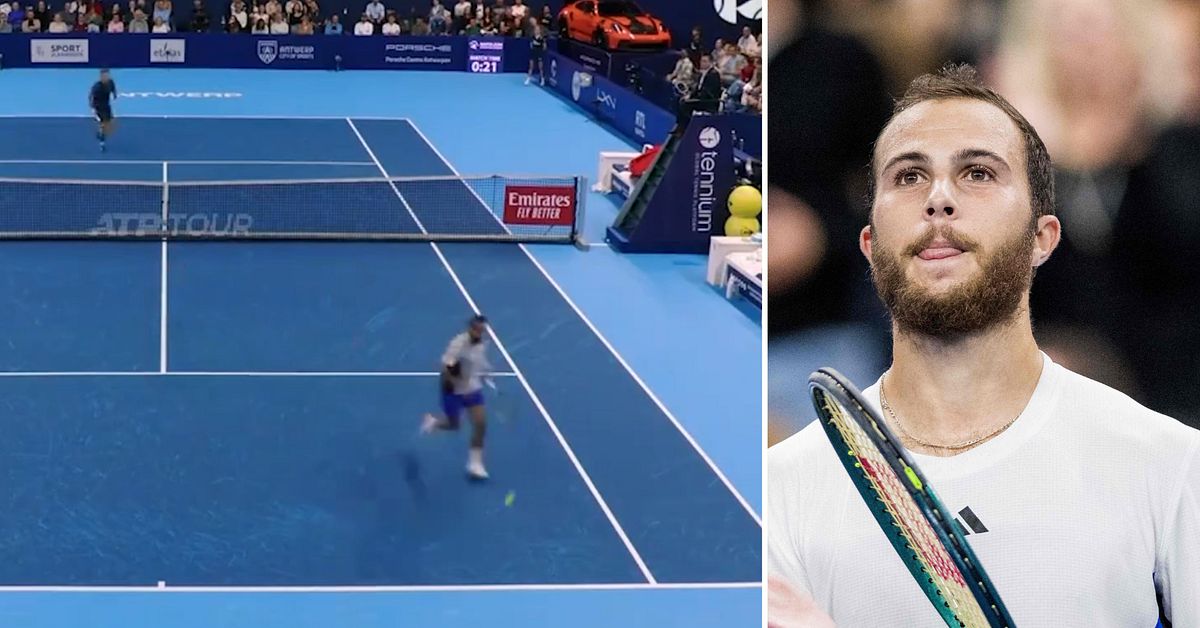 Tennis: Hugo Gaston slog till med bakom-ryggen-visp: ”Ett av årets ...