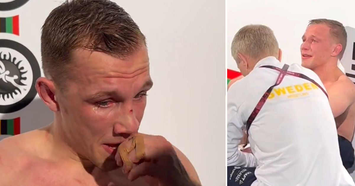 Brottning: Brottaren Albin Olofsson missade OS-chansen och bröt ihop ...
