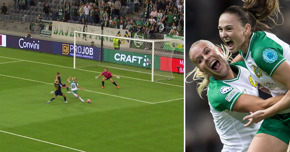 Fotboll: Norskorna hjältar för Hammarby i Champions League-premiären | SVT Sport