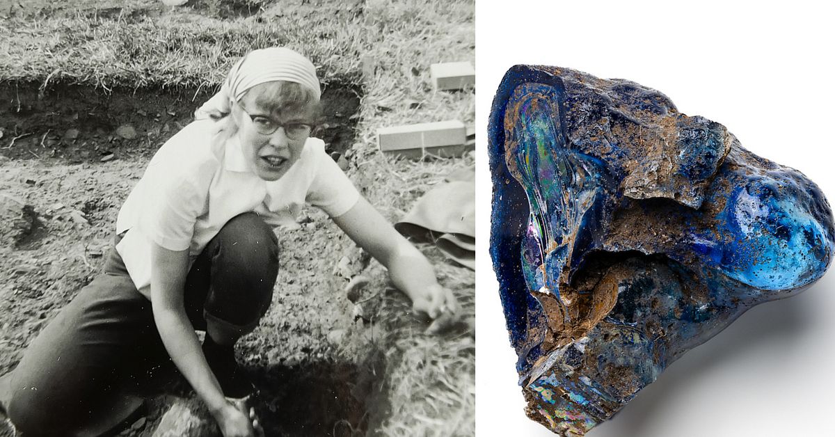 Okända utgrävningen av Treby borg på Öland: Fynd visas upp 60 år senare ...