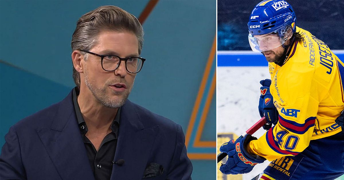 Ishockey: Jonas Andersson efter Jacob Josefsons comeback: ”Olustigt – det är på liv och död ...