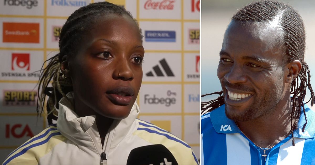 Fotboll: Evelyn Ijeh berättar om stödet från pappa Peter | SVT Sport