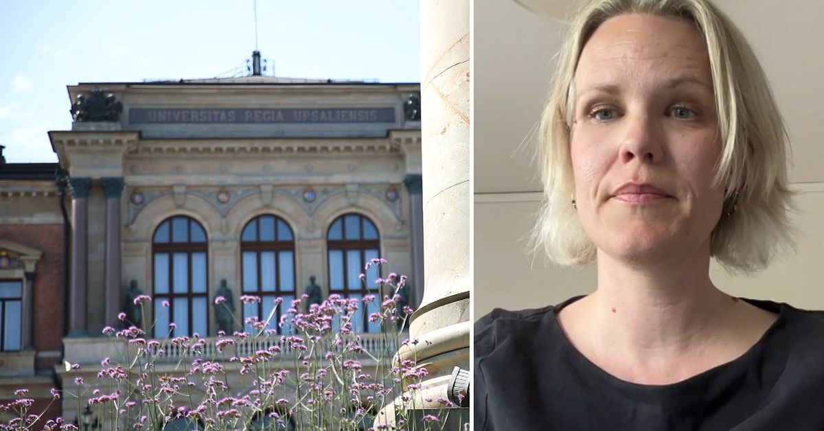 Demonstranter avbröt ceremoni – universitetshuset i Uppsala stängs för ...