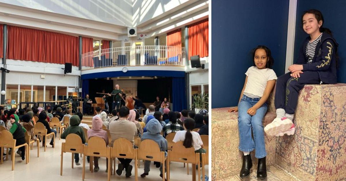 Kunglig musik för elever i Tensta: ”Borde vara rättighet” | SVT Nyheter