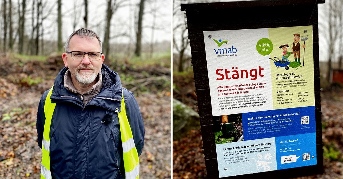 Larmet: Invasiva växter sprids – kompoststationer i Olofström stängs ...