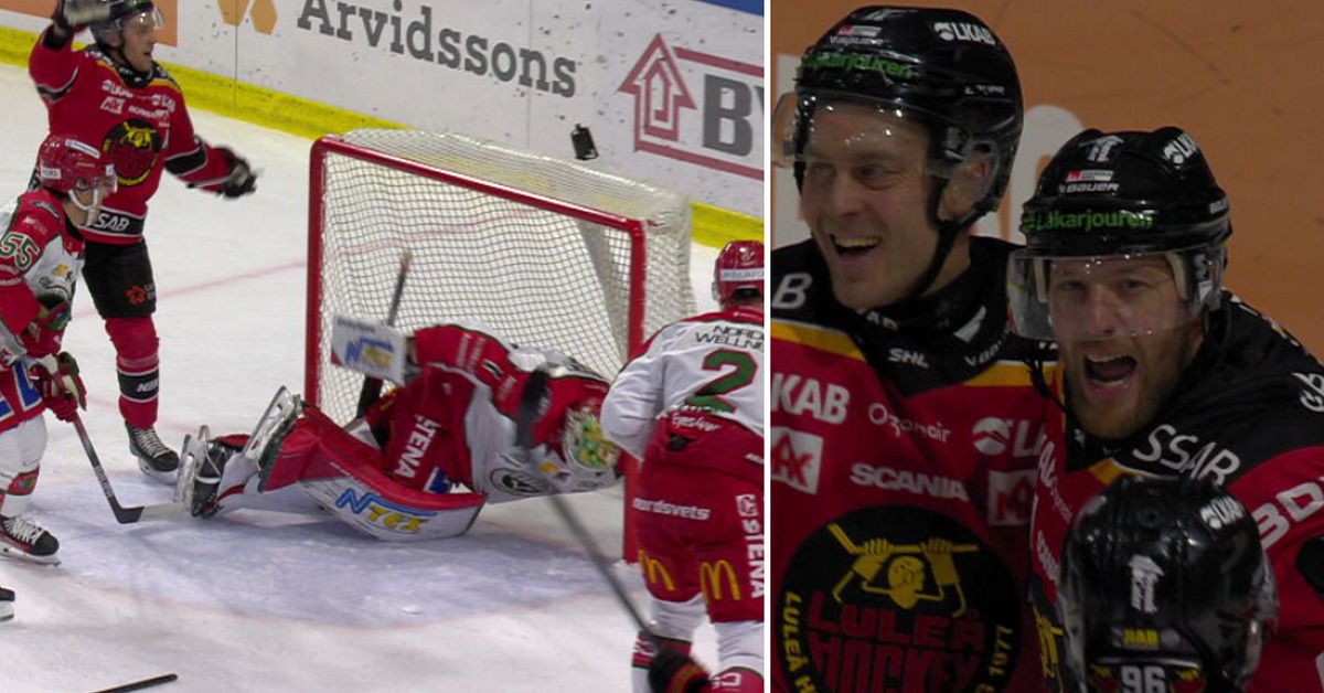 Ishockey: Linus Omark låg bakom Luleås seger mot Frölunda | SVT Sport