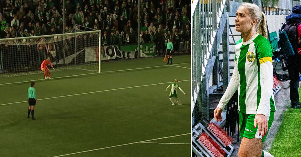 Fotboll: Häcken klart för cupfinal efter straffdrama mot Hammarby | SVT Sport