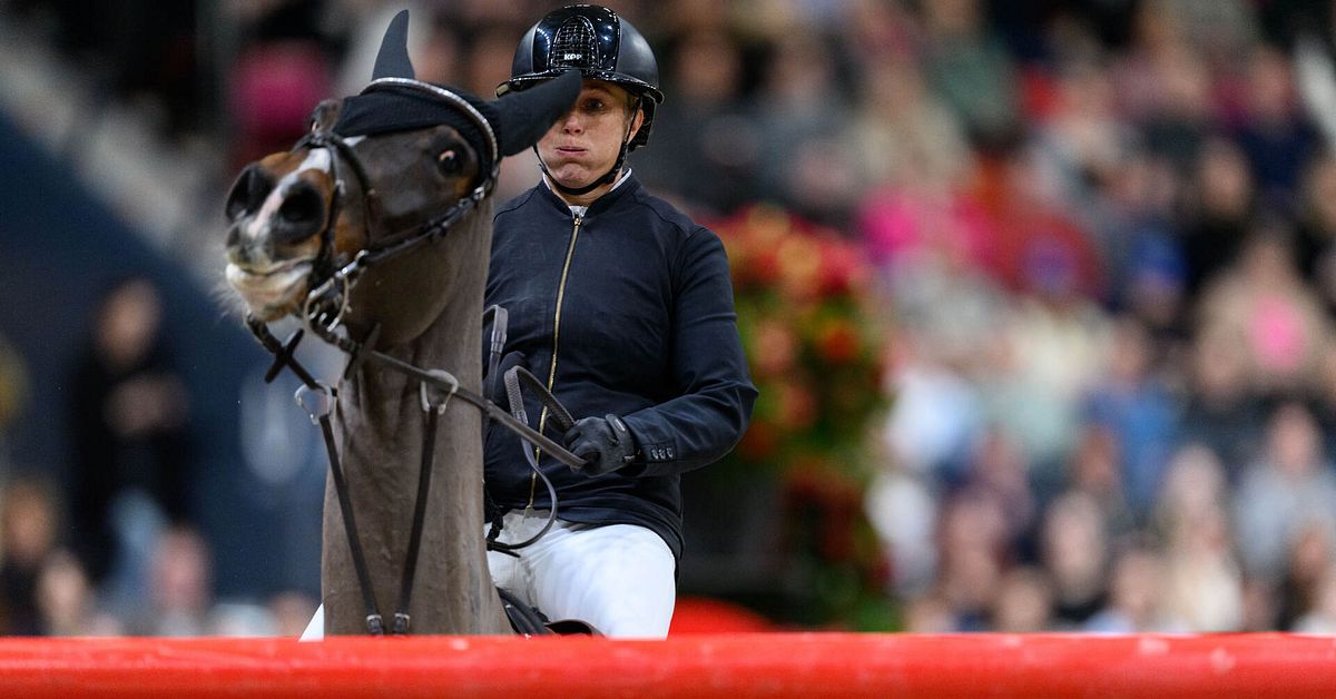 Erika Lickhammer-Van Helmond rider rätt i hindret Göteborg Horse Show ...
