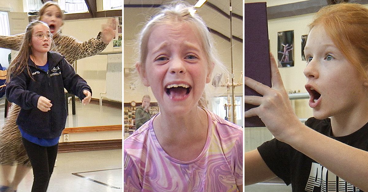 Premiär för Matilda the Musical i Säffle – möt barnen som delar på ...