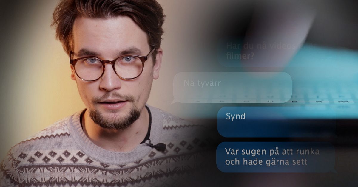 9-åriga flickan: ”Han frågade om bilder på snippan” | SVT Nyheter