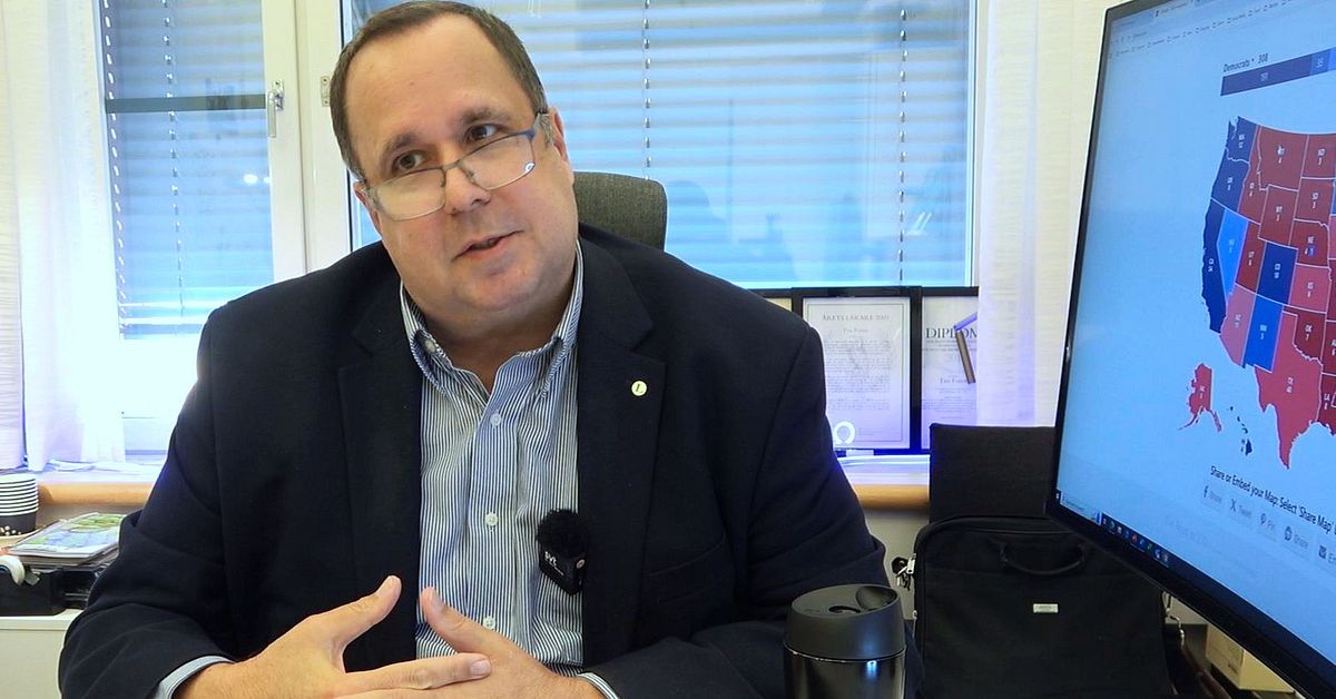 Amerikanen Tim på LTU – de väljarna avgör USA-valet | SVT Nyheter