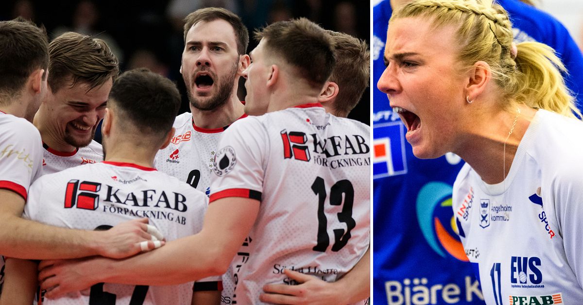 Volleyboll: SM-finaler i volleyboll – Hylte/Halmstad och EVS försöker ...