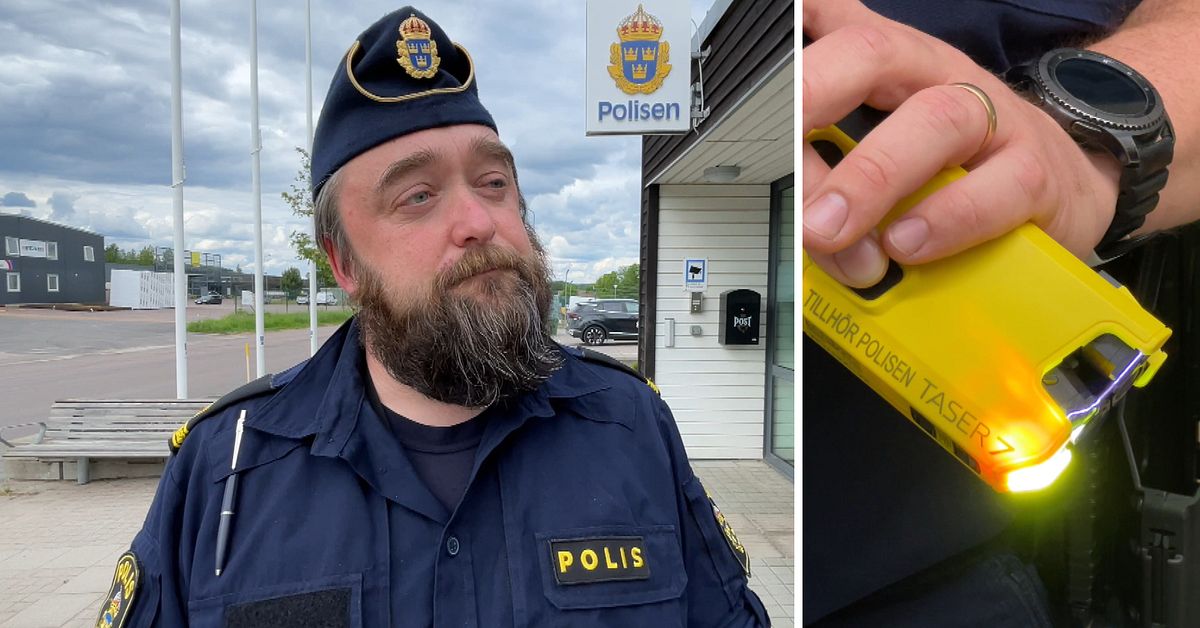 Värmländska poliser får elchockvapen: ”Ett bättre alternativ” | SVT Nyheter