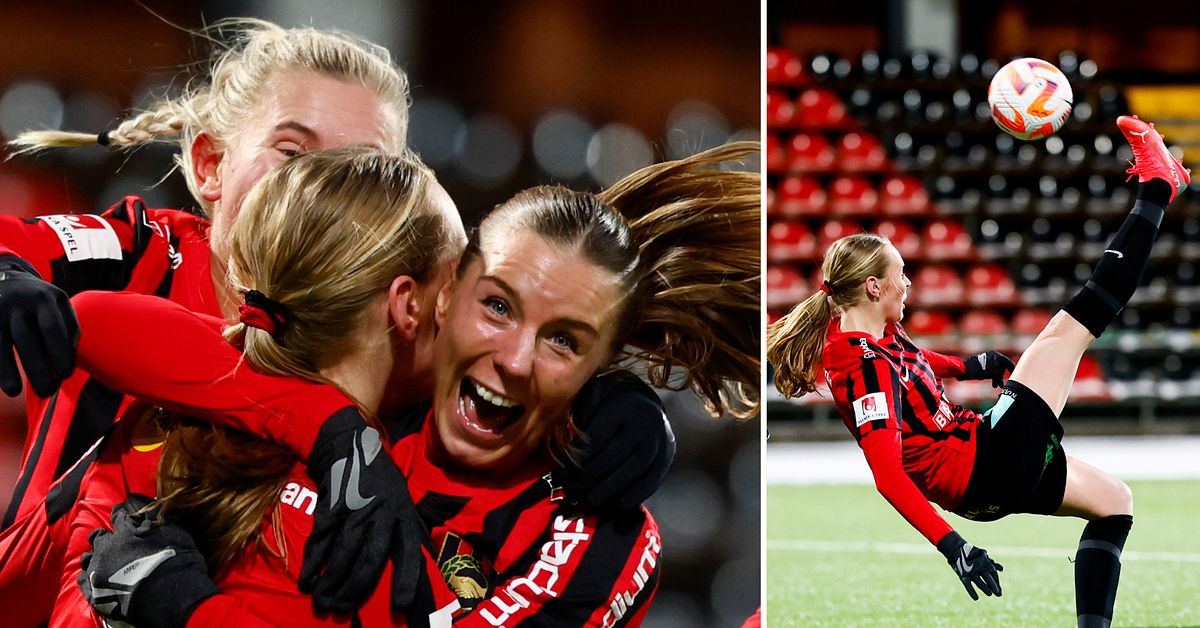 Fotboll: BP körde över Alingsås – spelar i damallsvenskan 2024 | SVT Sport