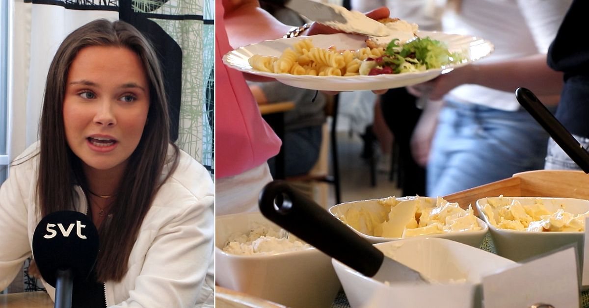 Så fick Nannaskolan eleverna att äta i matsalen: ”Känns som en restaurang” | SVT Nyheter