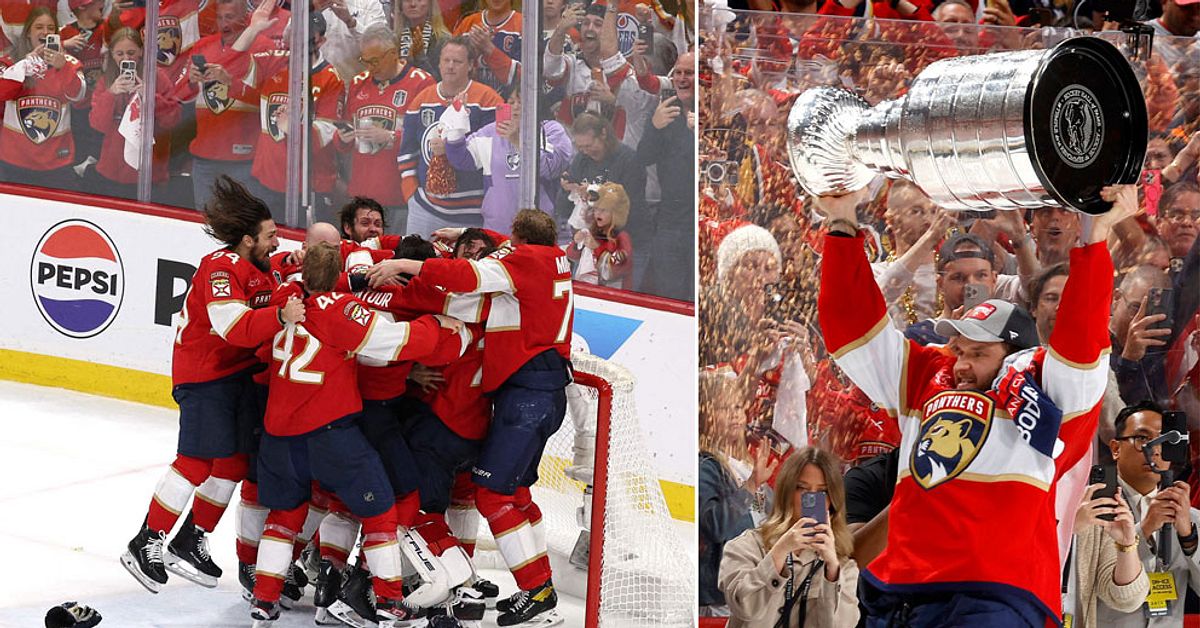 Ishockey: Florida Panthers historiska – vinner sin första Stanley Cup ...