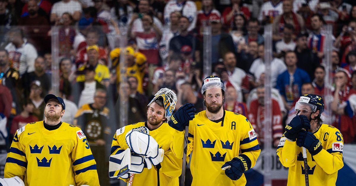 Ishockey: Mardröm för Tre Kronor i VM-semifinalen – överkörda av Tjeckien | SVT Sport