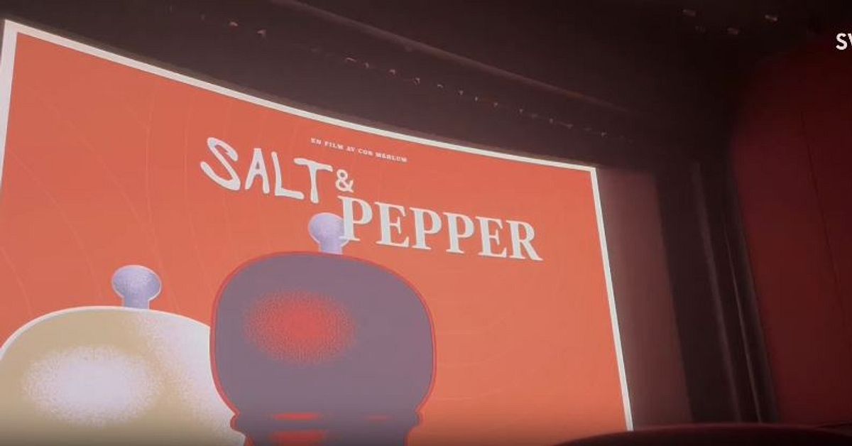 Mingelbilder från premiären av ”Salt & pepper” | SVT Nyheter