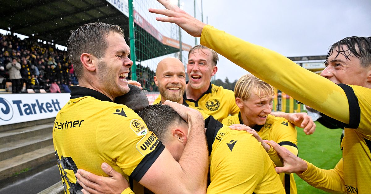 Fotboll: Mjällby stormar mot SM-guld – kan bli mästare i morgon | SVT Sport