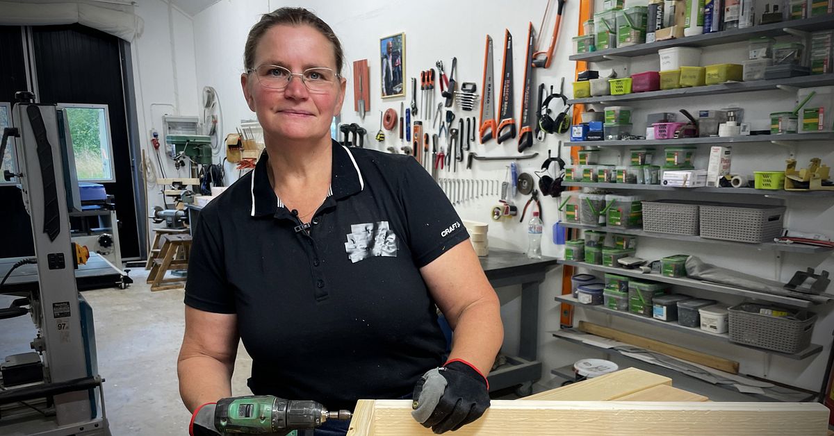 Eva håller snickerikurs för kvinnor: ”Måste inte ha snopp för att ...