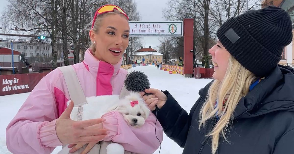 ”Jag ska klara det!” – åkande reporter Julia Franzén bestämd inför ...