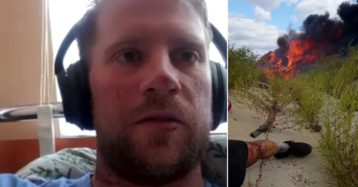 Johan Thyr berättar om attacken i Ukraina: ”Jag vill tillbaka så fort ...