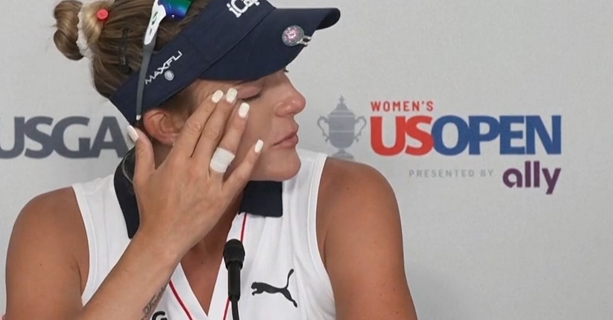 Golf: Lexi Thompson i tårar efter uttåget ur sitt sista US Open: ”Vill ...