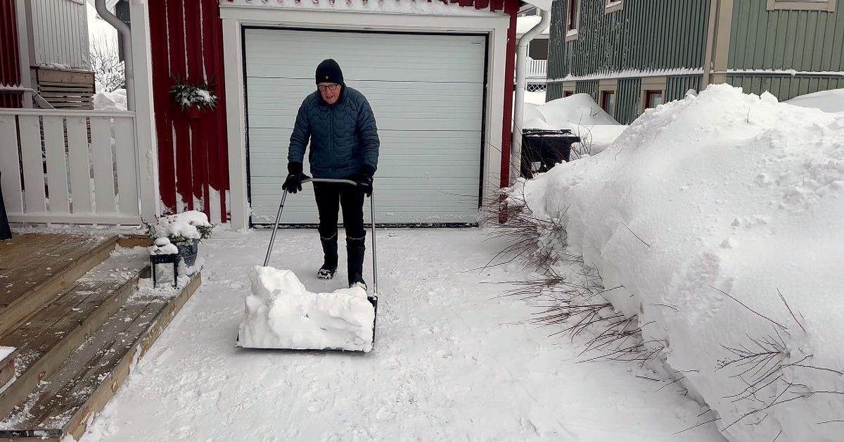 Så förbereder sig Kramfors inför ny snösmocka | SVT Nyheter