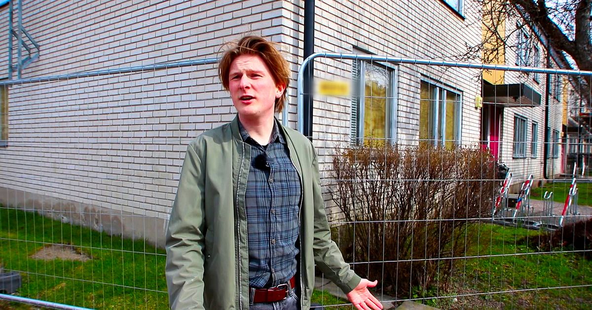 Efter lerkaoset – obehöriga tar sig in i de tomma husen | SVT Nyheter