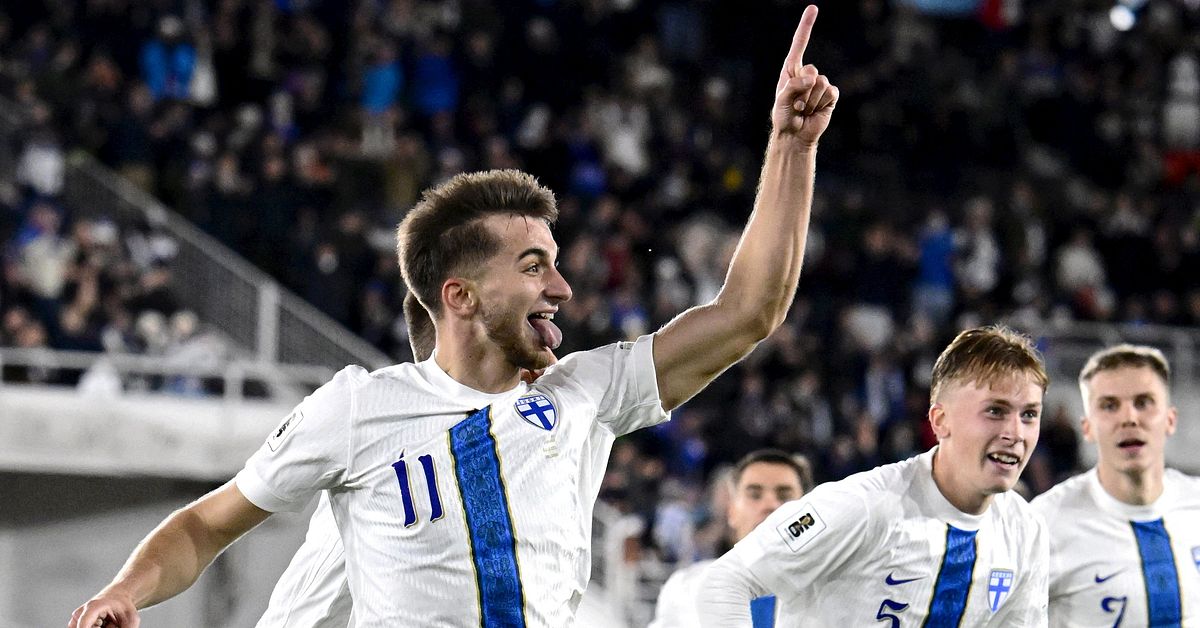 Fotboll: Finland nära fiasko i VM-kvalet | SVT Sport