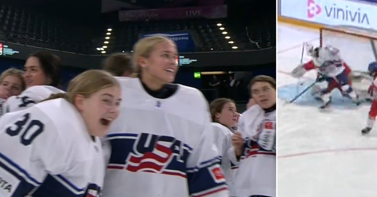 Ishockey: USA:s tjejer gjorde som killarna och vann JVM-finalen | SVT Sport