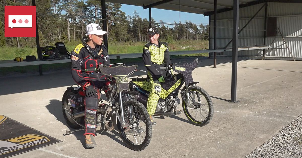 Herman och Harald från Bysarna svarar på tre frågor om speedway | SVT ...