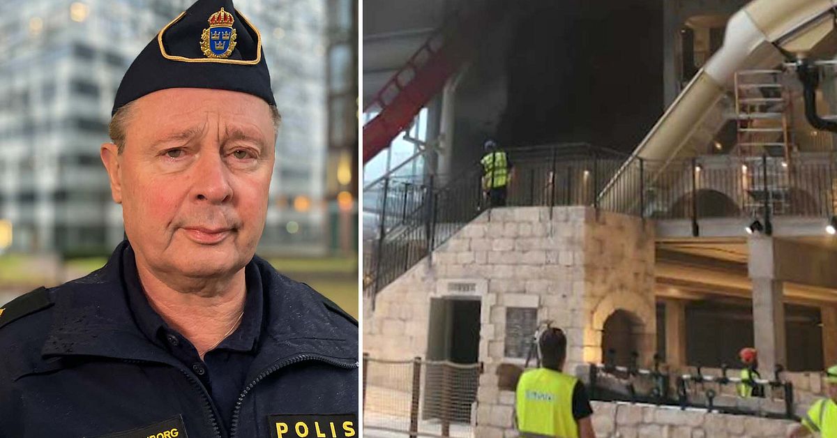 En person död efter branden på Lisebergs badhus Oceana | SVT Nyheter