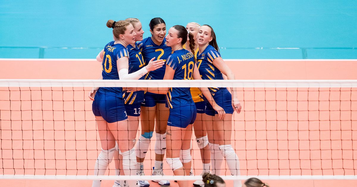 Volleyboll: Sverige möter Rumänien i bronsmatch i Golden League | SVT Sport