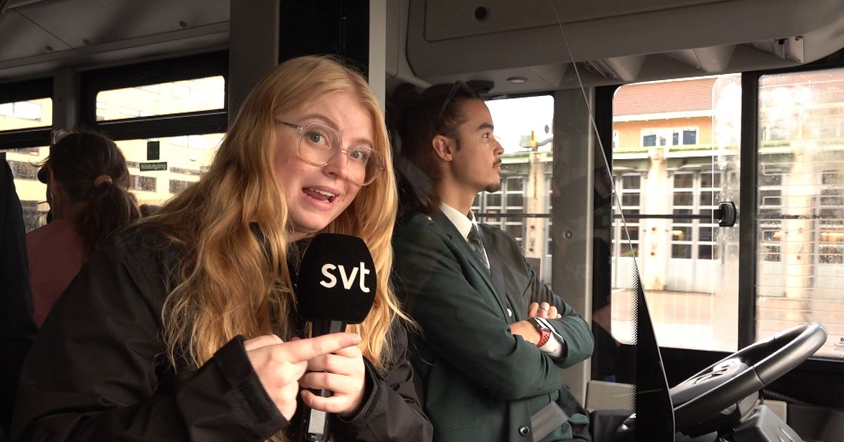 Göteborg får en självkörande buss – följ med på premiärturen | SVT Nyheter
