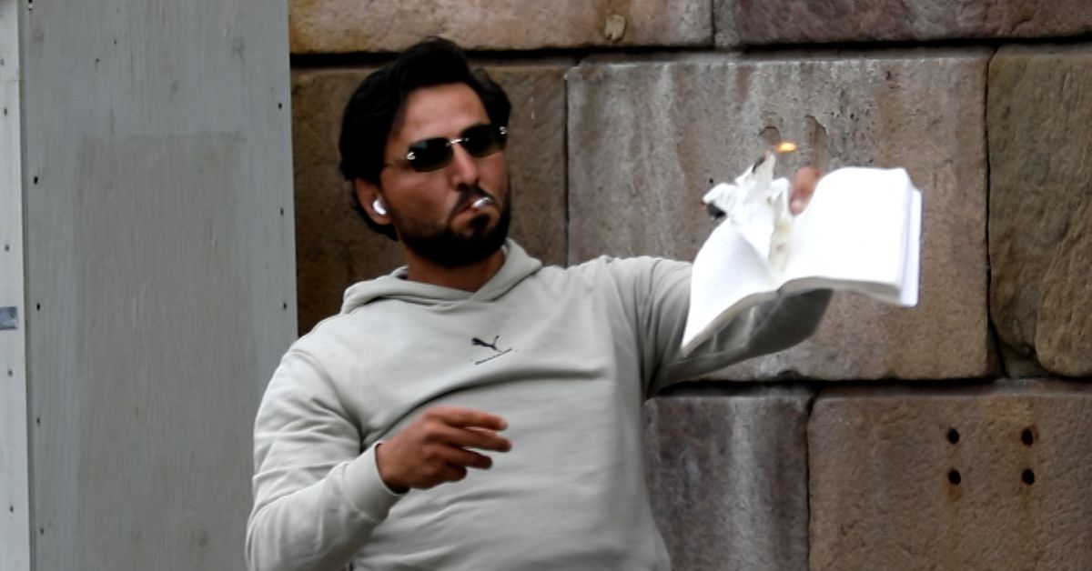 Salwan Momika skjuten till döds | SVT Nyheter