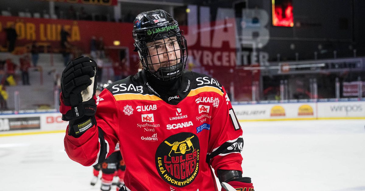 Ishockey: Luleå en seger från SM-guld – efter hattrick av Petra Nieminen | SVT Sport
