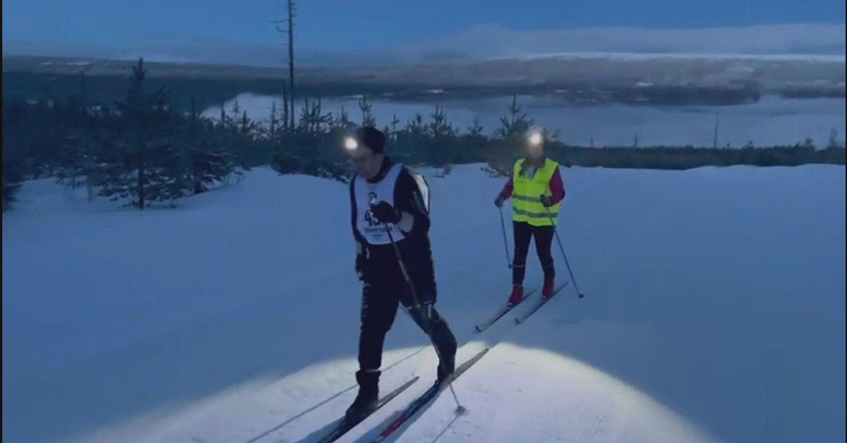 Dövblinda Torbjörn åkte Öppet spår: ”Otroligt stolt” | SVT Nyheter